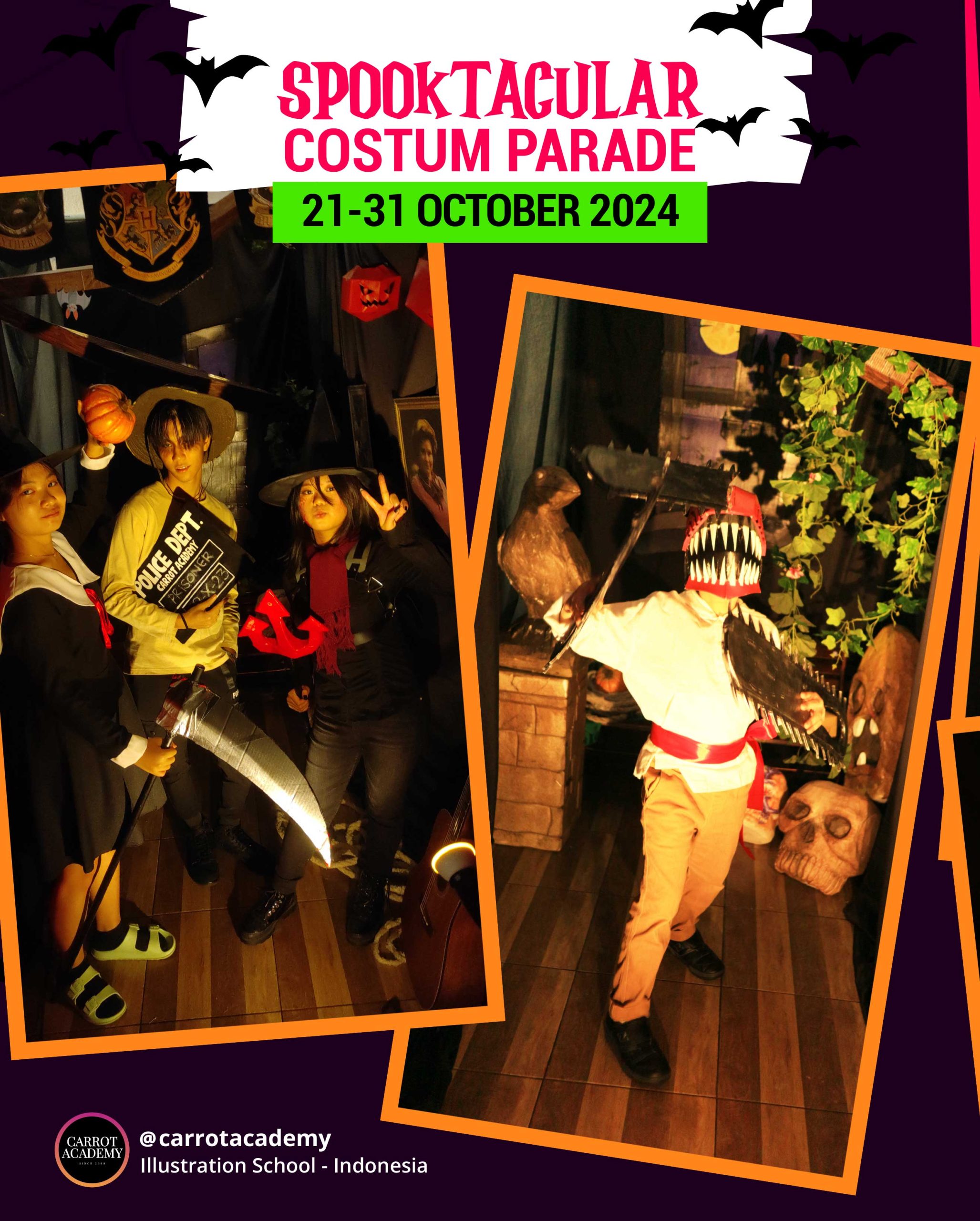 SPOOKTACULAR WEEKS 2024 - Carrot Academy